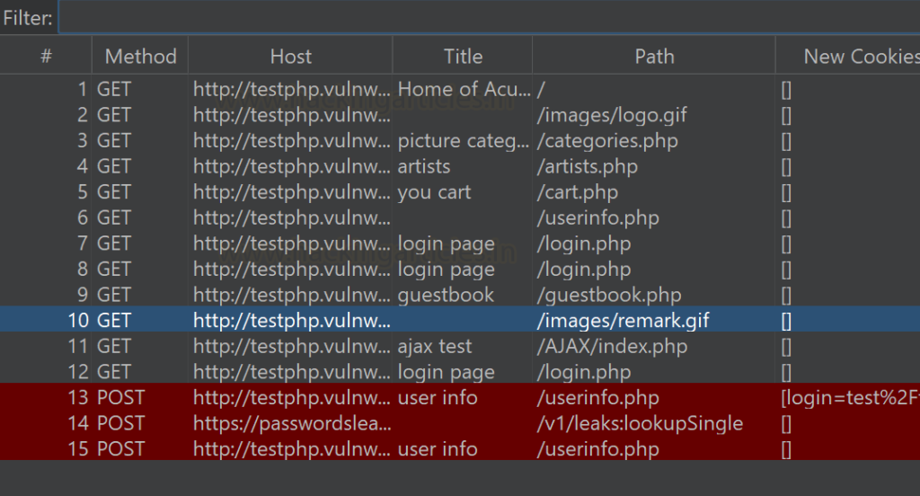 Burp Suite for Pentester: Logger++ - Hacking Articles