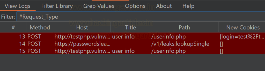 Burp Suite for Pentester: Logger++ - Hacking Articles