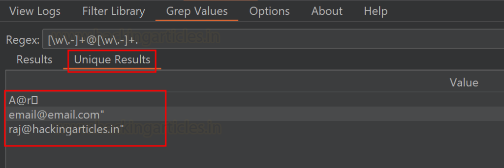 Burp Suite For Pentester Logger Hacking Articles
